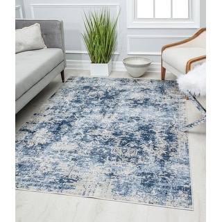 Preston Soft Touch Hi Low Vintage Transitional Area Rug by Rugs America ...