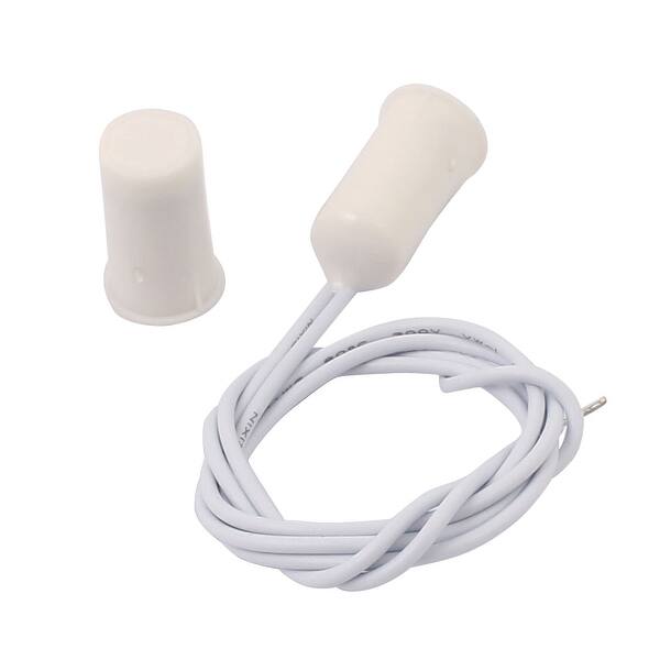 1 Set RC-33B Magnetic Window Door Contact Alarm Reed Switch Recessed ...