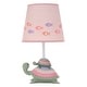 Lambs & Ivy Sea Dreams Turtles Nursery Lamp with Shade & Bulb - Pink ...