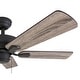 The Gray Barn Heddinge Traditional 42-inch Aged Bronze Ceiling Fan in ...