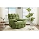 Oversized Recliner Chair, 360 Degree Swivel Cushion Back Recliners with ...