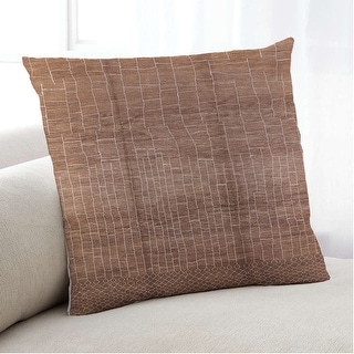 Ahgly Company Mid-Century Modern Brown Throw Pillow - Bed Bath & Beyond ...