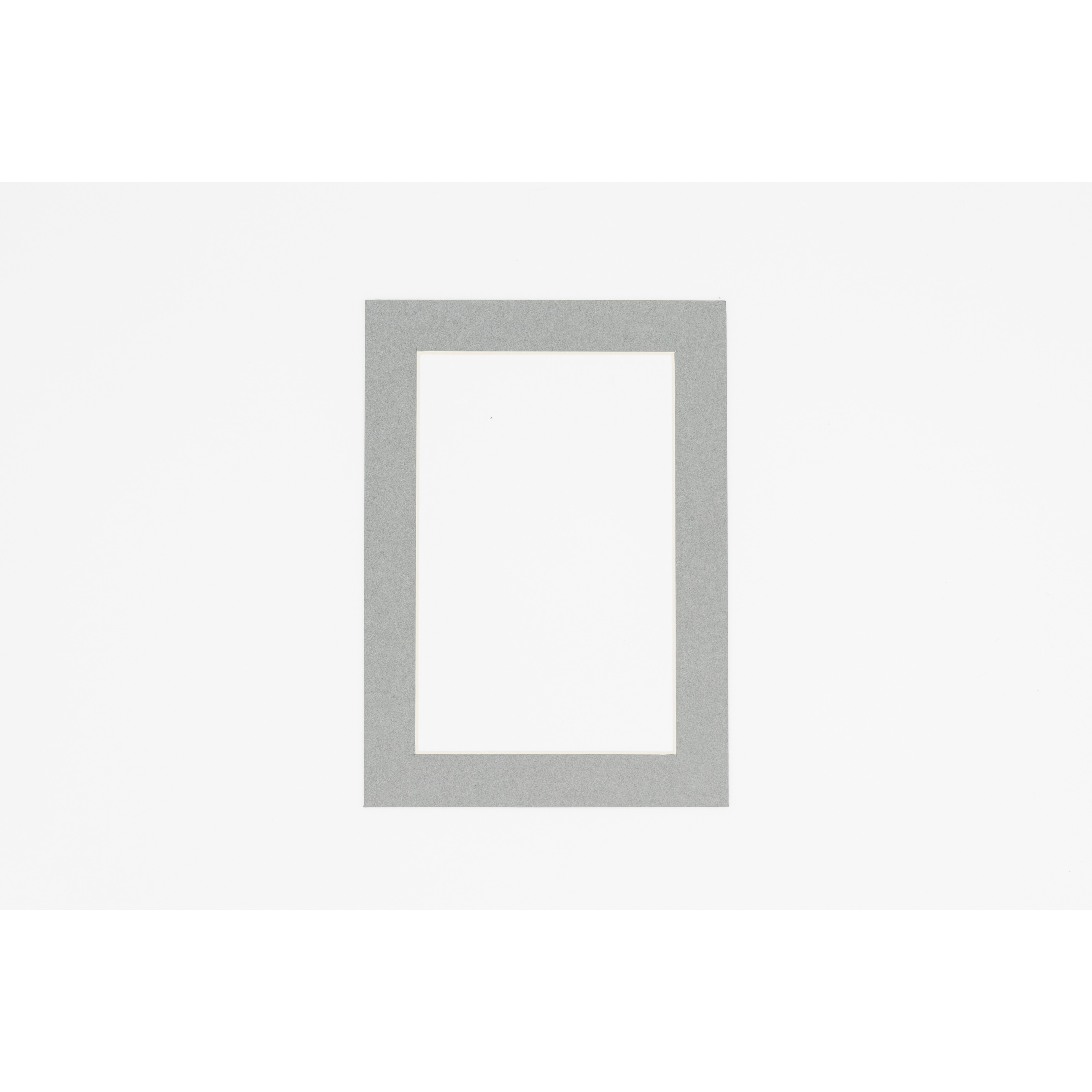 10x14 Mat Bevel Cut for 8x10 Photos - Acid Free Mid Grey Precut ...