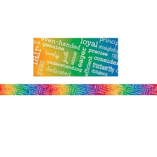 Carson dellosa education positive character traits borders 108299 - Bed ...