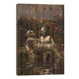 The Pieta Print On Wood by Nicebleed - Multi-Color - Bed Bath & Beyond ...