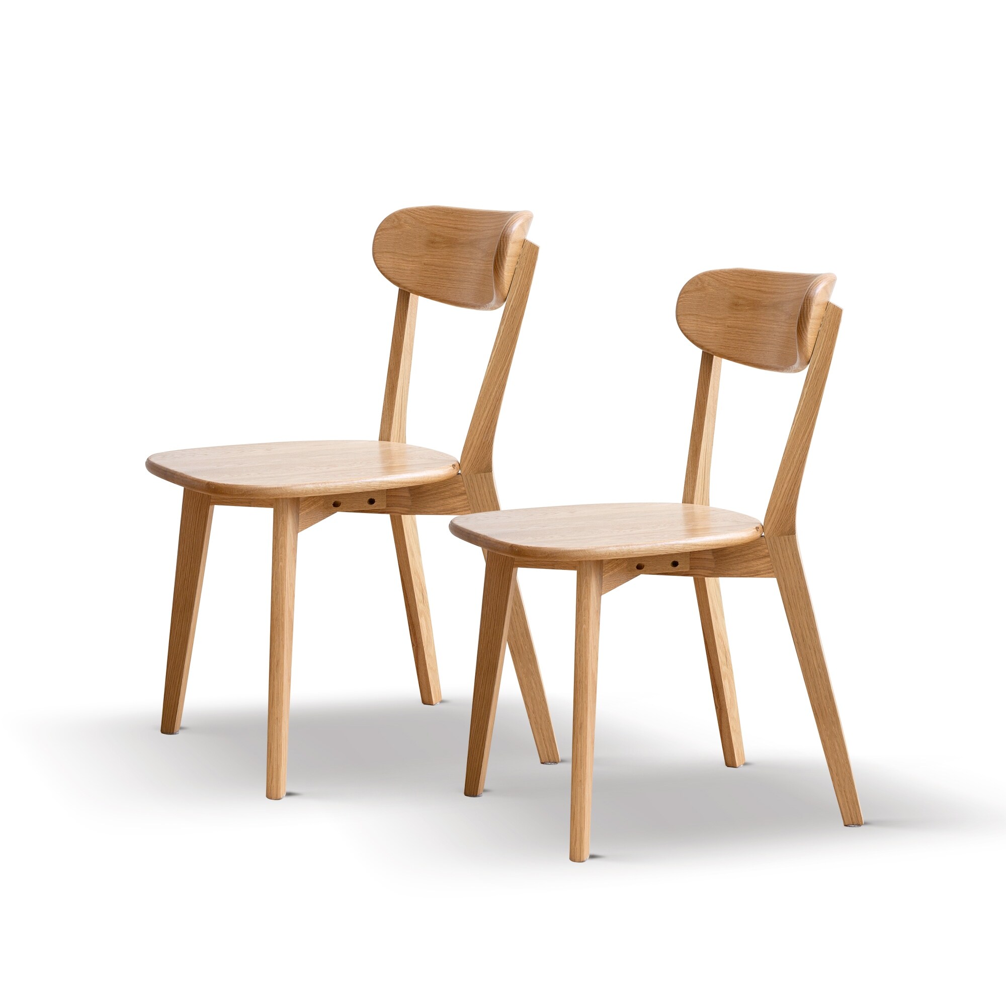 Solid oak chairs for sale store