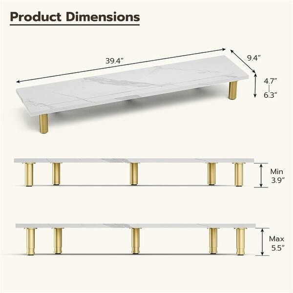 Dual Monitor Stand Riser - Bed Bath & Beyond - 40046661