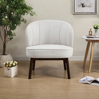 Ash Wood Lounge Shell Chair with Sturdy Pedestal Base and Modern Design ...