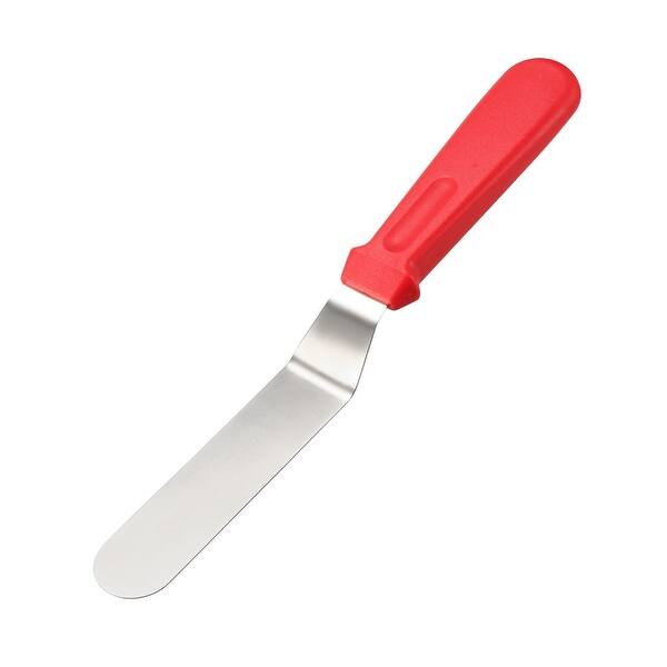 Angled Icing Spatula Stainless Steel 6-inch Cake Decorating Frosting ...
