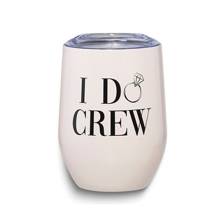 Curata I Do Crew Stainless Steel Wine Travel Tumbler - Bed Bath ...