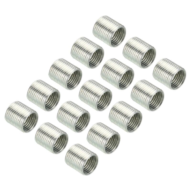 M12 to M10 Thread Adapters Sleeve Reducing Nut 12mm Screw Pipe Fitting ...