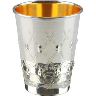 Kiddush Cup Xp Design 925 Sterling Silver Coated 3" - Bed Bath & Beyond ...