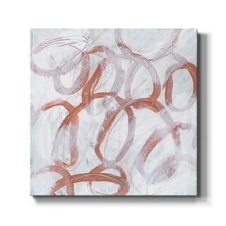 Rust Thread IV-Premium Gallery Wrapped Canvas - Ready to Hang - Bed ...