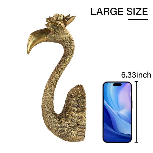 flamingo head for wall