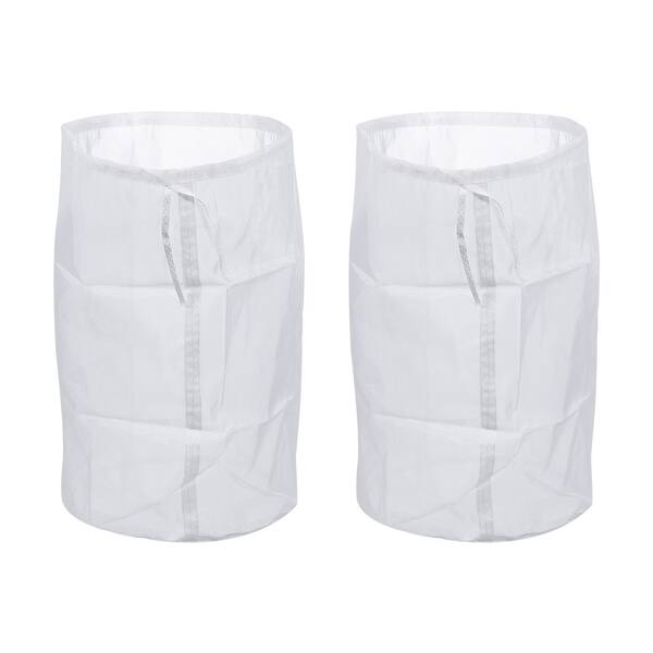 80 Mesh Paint Filter Bag 11.8" Dia Nylon Strainer with Drawstring 2Pcs ...