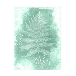 Mary Jane Creative 'Fern 4' Canvas Art - Bed Bath & Beyond - 39537679