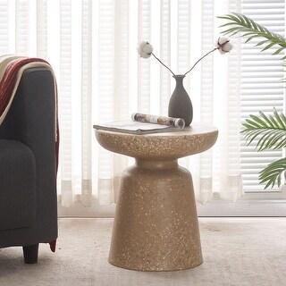 Side table small Space Stylish and Versatile Plastic Round Side Table ...