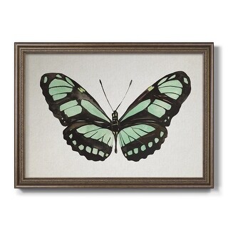 Mint Butterfly II Premium Framed Canvas- Ready to Hang - Bed Bath ...