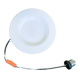 LED 5/6" Recessed Light, Dimmable, E26 Base, 5 Color Temperature ...