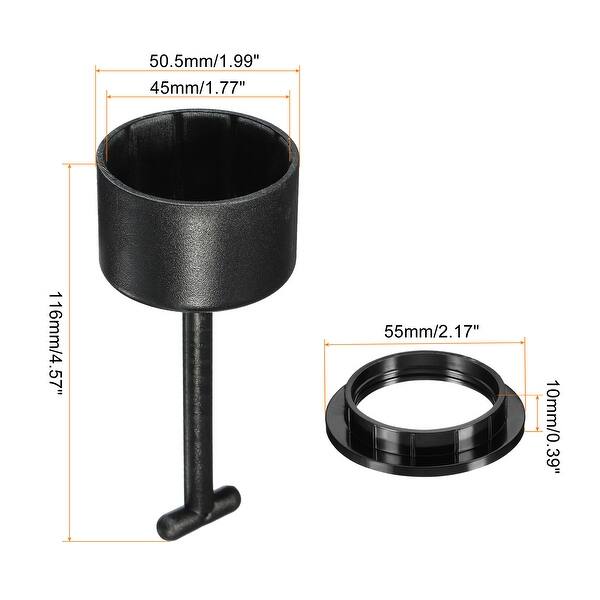 5pcs E26/E27 Socket Ring Removal Tool with Lamp Shade Socket Ring - Bed ...