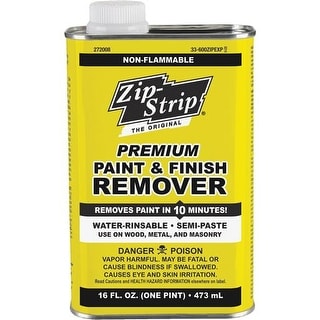 Recochem Zip Strip Paint Remover 33-600ZIPEXP Unit: PINT - Bed Bath ...