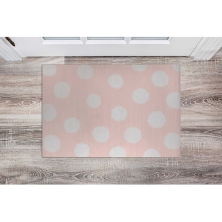 FUZZ BALL PINK Doormat By Kavka Designs - Bed Bath & Beyond - 36887831