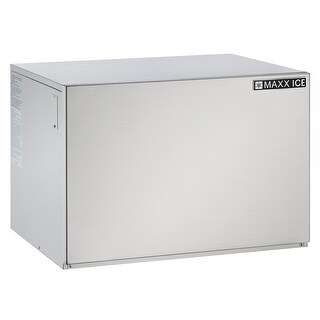 Maxx Ice Modular Ice Machine, 30"W, 1000 lbs, in Stainless Steel - Bin ...