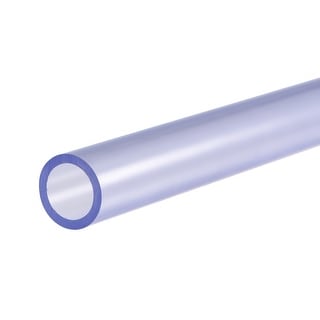PVC Rigid Round Pipe 0.3m Transparent Blue High Transparency ...