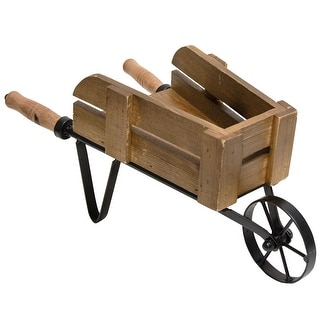 Distressed Garden Wheelbarrow - Bed Bath & Beyond - 36295807