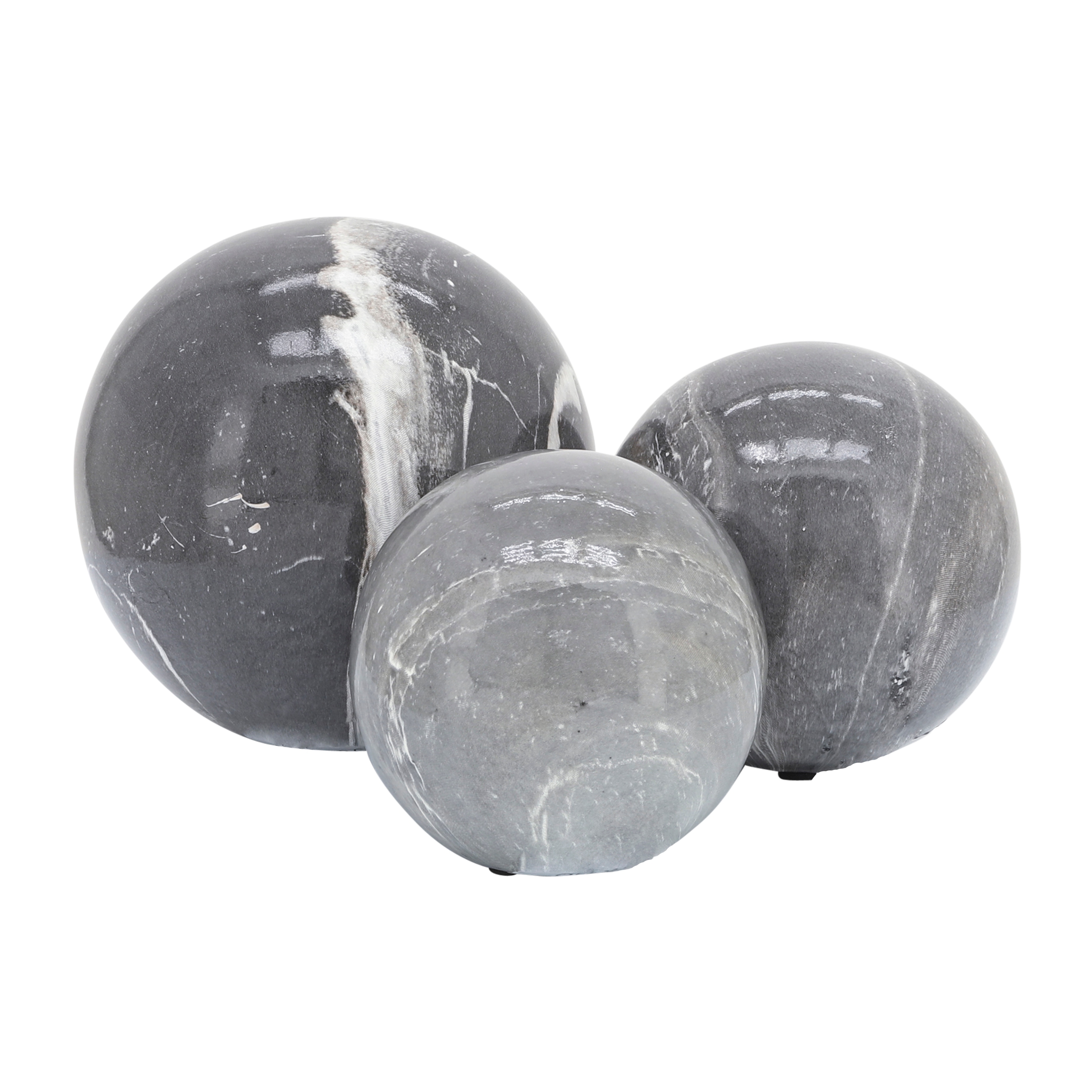Grey Decorative Balls Decorative Objects - Bed Bath & Beyond