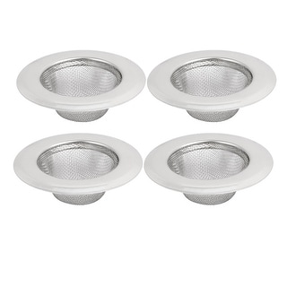 90mm Diameter Stainless Steel Drain Catcher Kitchen Sink Mesh Cover ...