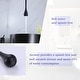 Eye-Catching Ceiling Mounted Line Single Hole Bathroom Sink Faucet with ...