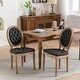 Grondin French Style King Louis Back Side Chair Set of 2, Dining Chairs ...