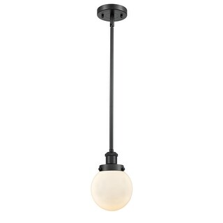 Innovations Lighting Beacon 6" Wide Mini Pendant - Rod Hung - Bed Bath ...
