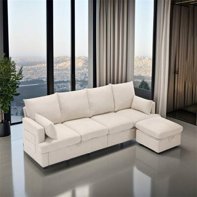 Modern L shape Modular Sofa - Overstock - 41260729