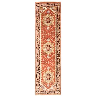 ECARPETGALLERY Hand-knotted Serapi Heritage Dark Copper Wool Rug - 2'6 ...