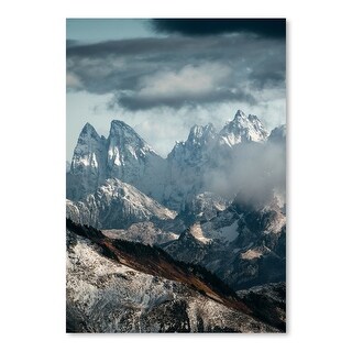 Americanflat - October Peaks by Torrey Merritt - 16"x20" Poster Art ...
