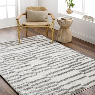 Livabliss Cloudy Shag Glam Graphic Area Rug - Bed Bath & Beyond - 39001404