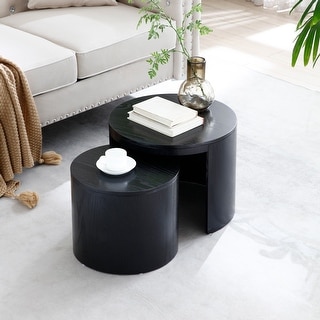 Coffee Tables,MDF with veneer side table coffee table end table nesting ...