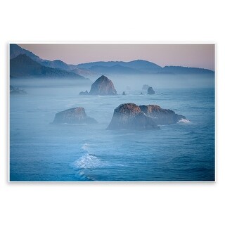 Stupell Rocks Protruding from Sea Wall Plaque Art Design By Marty ...