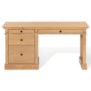 SAFAVIEH Couture Francesco 4-Drawer Wood Desk - Bed Bath & Beyond ...