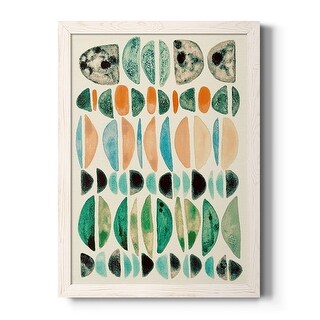 Semi Stack III-Premium Framed Canvas - Ready to Hang - Bed Bath ...