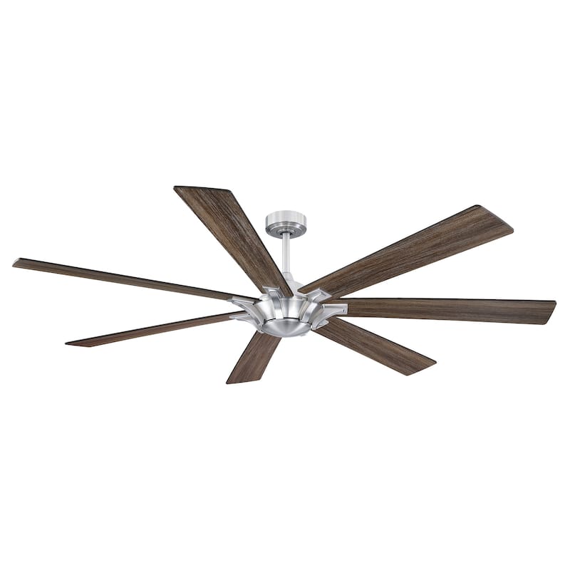 72" Farmhouse Oak Wooden 7-Blade Reversible Windmill Ceiling Fan ...
