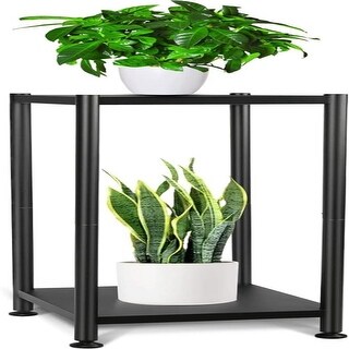 32 Inch Two Tier Flower Pots Planter Stand - Bed Bath & Beyond - 39203189