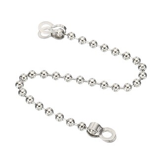 10pcs Pull Chain 3.94" Ball Bead Chain Fan Lamp Light Switch Chain ...