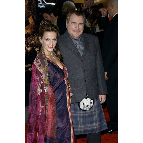 Actor Brian Cox And His Wife Attend The US Premiere Of Troy At The ...