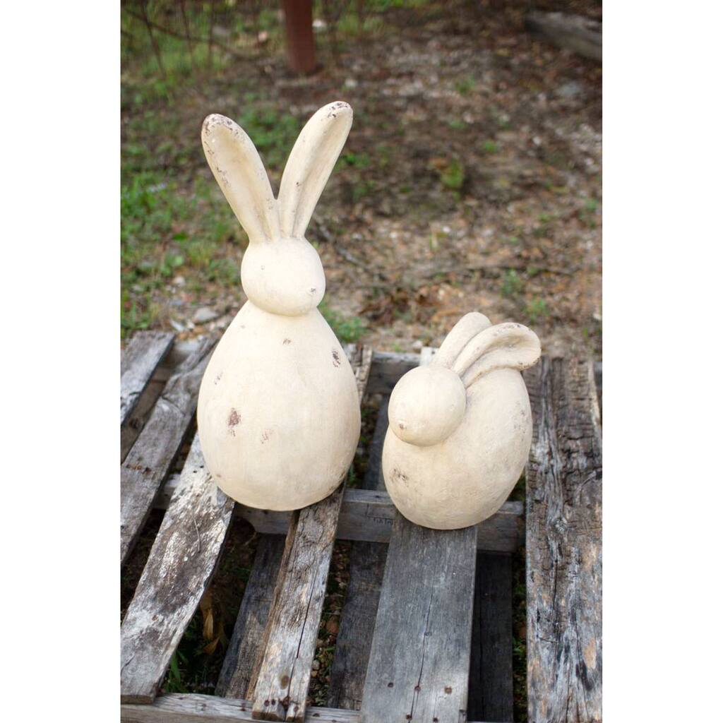 Fake Sculpture 25-inches Tall, Set of 2 - Overstock - 35255012