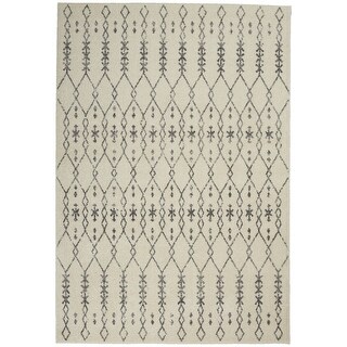 4' x 6' Ivory and Gray Geometric Area Rug - 3'6" - Bed Bath & Beyond ...