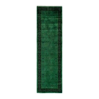 Overton Hand Knotted Wool Vintage Inspired Modern Contemporary Overdyed ...