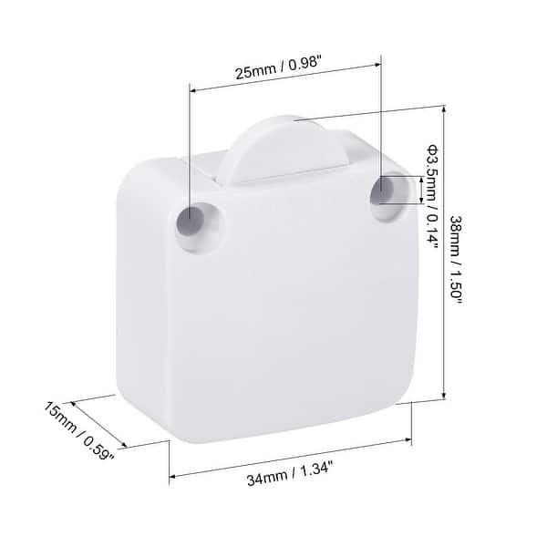 Wardrobe Door Light Switch Momentary Closet Switch NC 110-250V 2A ...